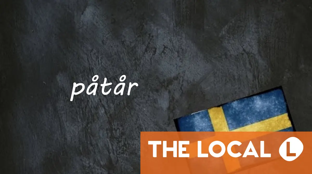 Swedish word of the day: påtår