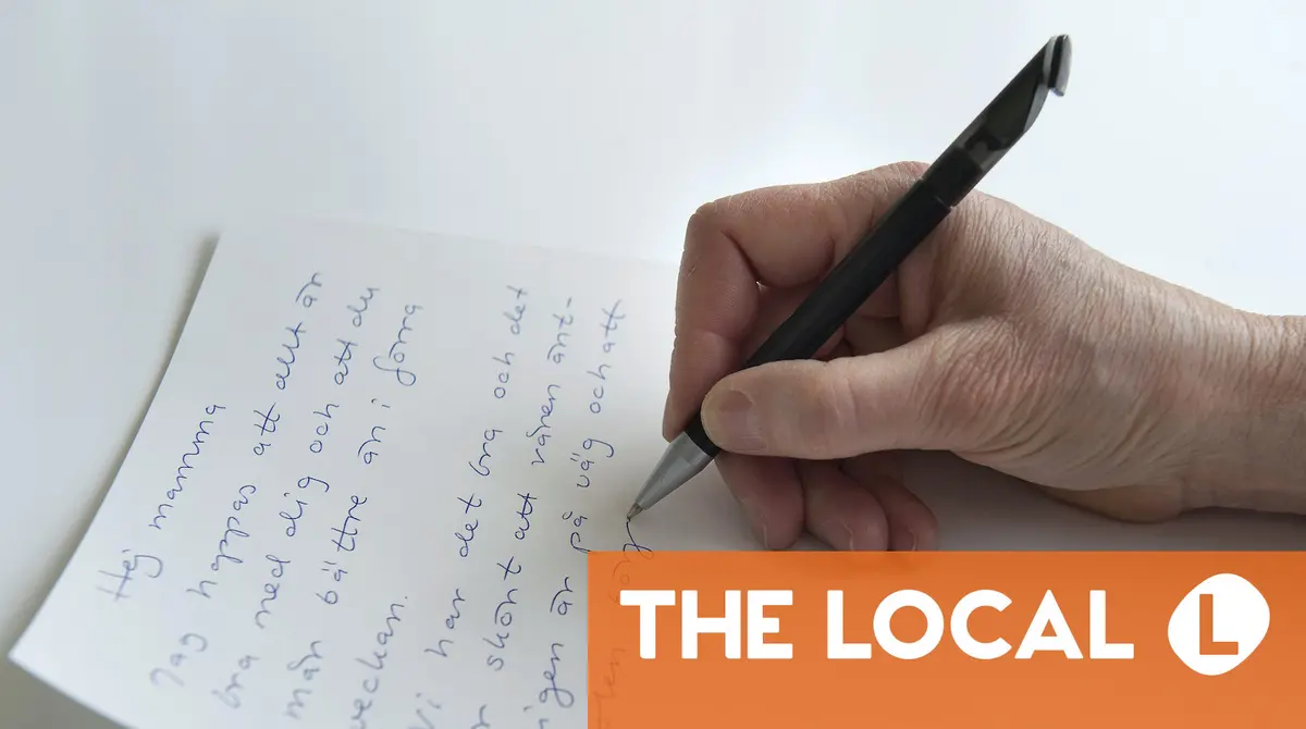 How to write a polite letter or email in Swedish