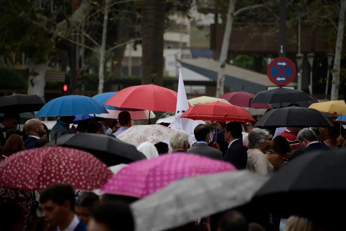 Torrential rain in Spain forces cancellation of famed Good Friday parades
