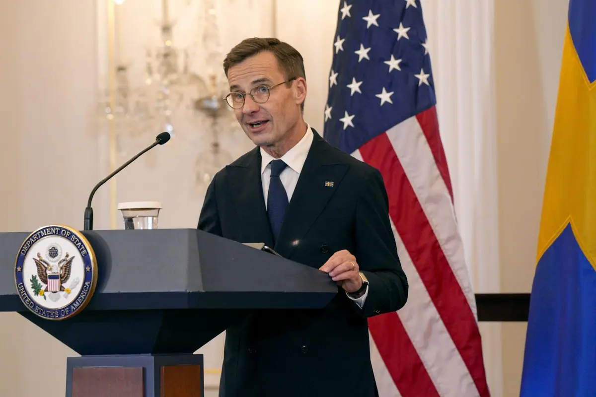 Swedish Prime Minister Ulf Kristersson congratulates Trump on election win